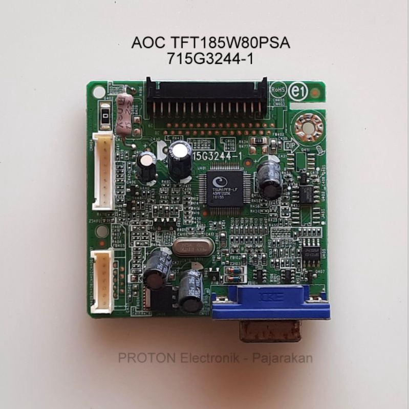 MESIN Mainboard LCD Monitor AOC F19S TFT185W80PSA 2036S TFT20W90PS ...