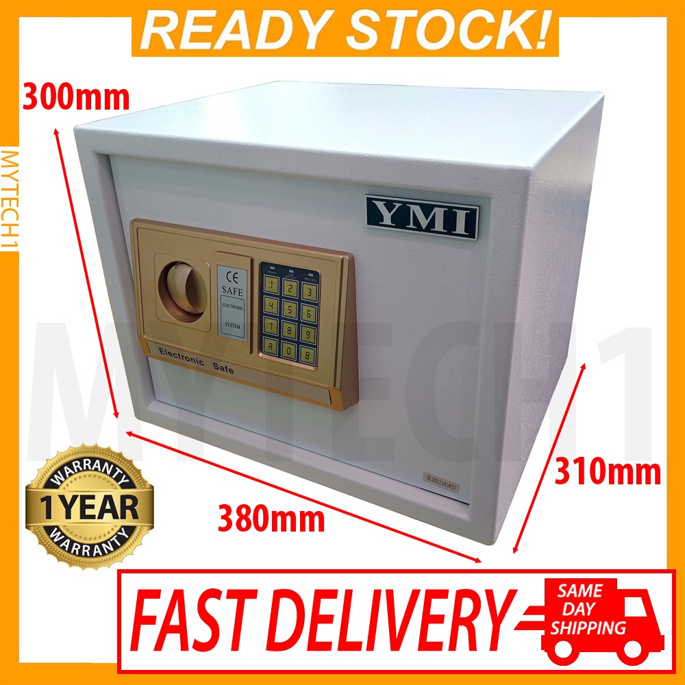 YMI D30N Digital Safety Box 13KG Peti Besi Rumah Atau Office | Shopee Malaysia