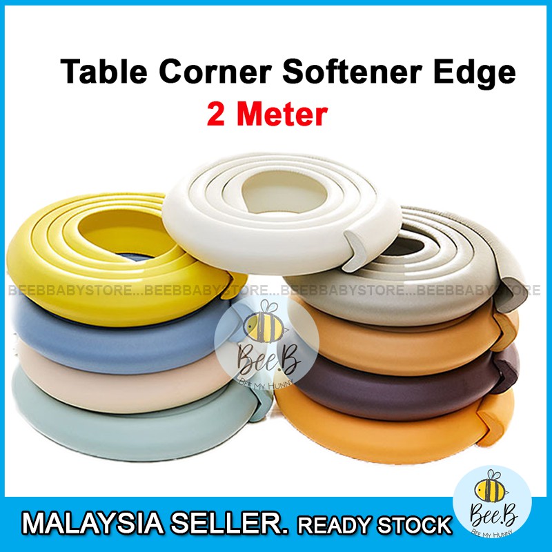 2M Kids Soft Safety Table Corner Softener Edge Cushion Strip Guard ...