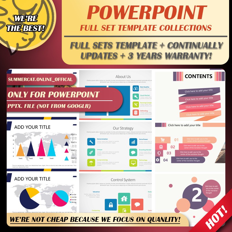 SKU 89 PPT PowerPoint Pro Mega Bundle Infographics Templates ...