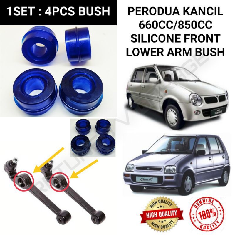 Perodua Kancil 660CC / 850CC Silicone Front Lower Arm Bush | Shopee ...