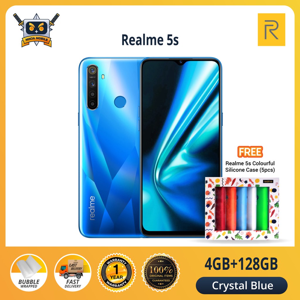 Realme 5S (4GB+128GB) Original MY Set +Free Gift | Shopee Malaysia