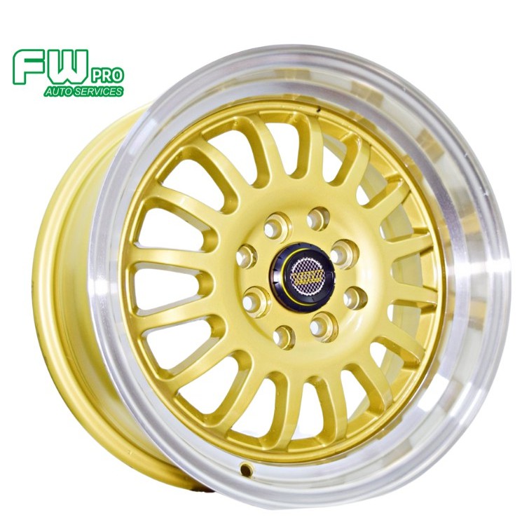 New Sport Rim 15 inch 7jj 8x100-114.3 One Set 4pcs | Shopee Malaysia