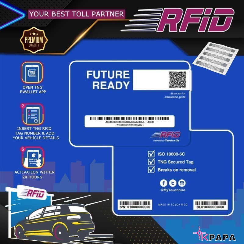 Touch ‘n Go Self-fitment (DIY) RFID Tag | Shopee Malaysia