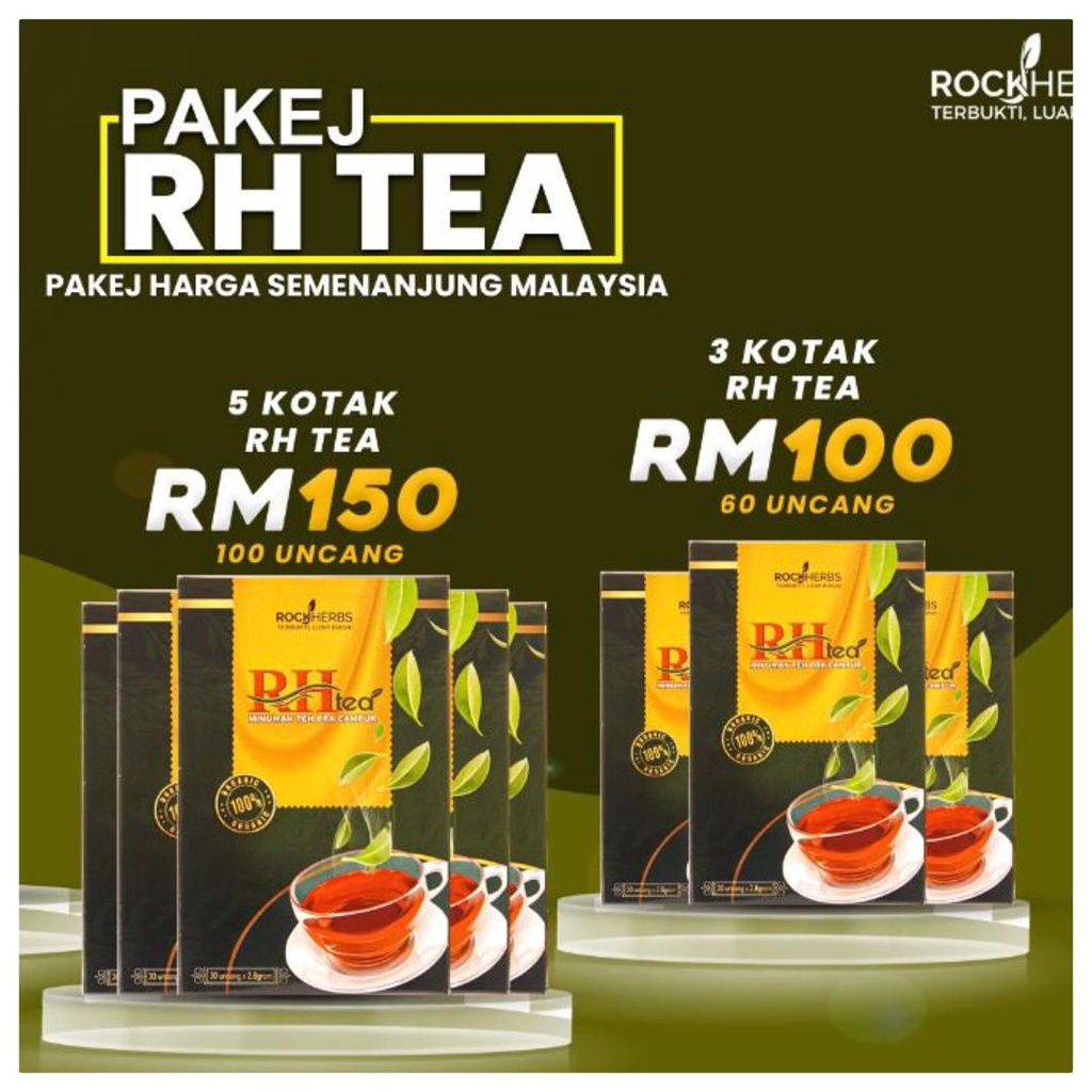 RH TEA Original Minuman Kesihatan Anda Untuk Simptom Diabetes seperti ...