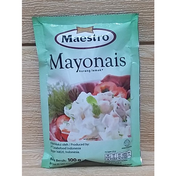 Mayonnaise Maestro 100gr / Mayonnaise | Shopee Malaysia