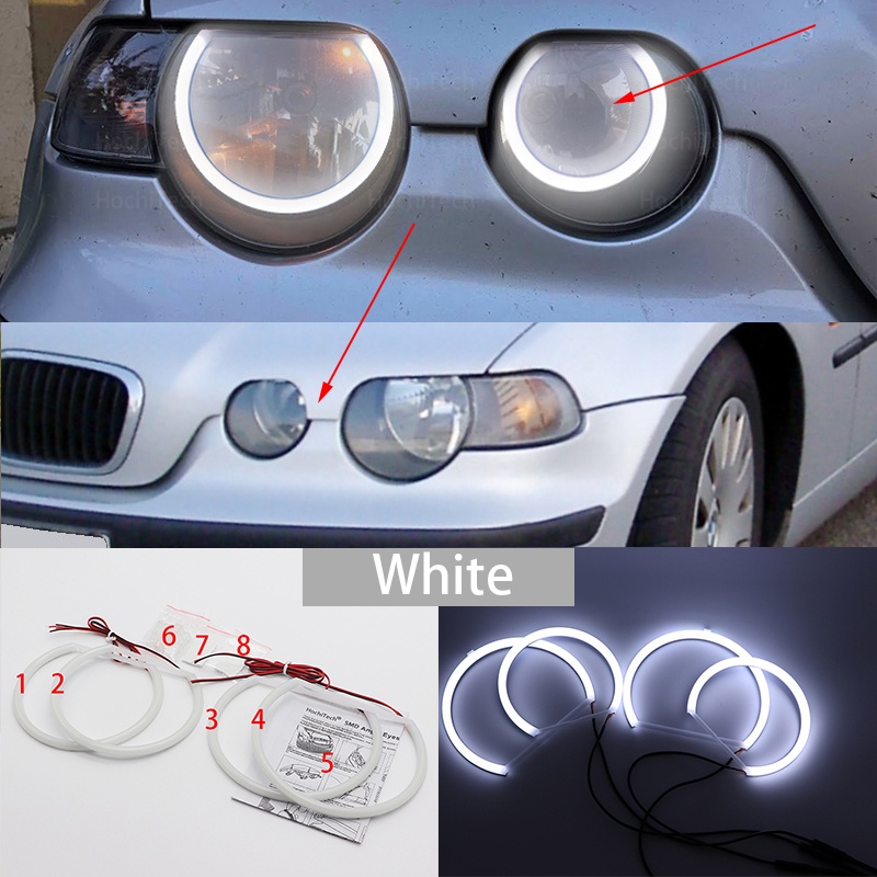 High Quality Switchback Cotton Light LED Angel Eye Halo Dual Color for ...