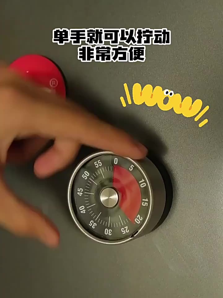 Kitchen Magnetic Visual Timers Stainless Steel Mechanical Timer 60 ...