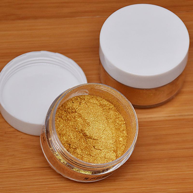 5g Pastries Cakes Decorative Edible Flash Glitter Powder Gold Silver ...