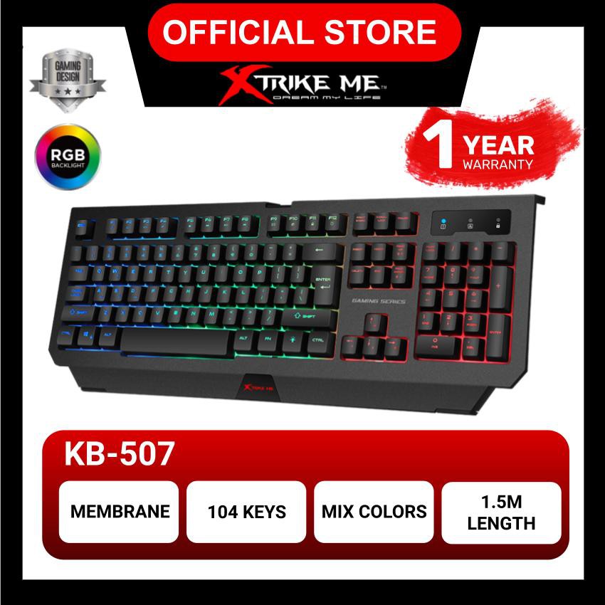 XTRIKE ME KB-507 Wired Gaming Keyboard | Shopee Malaysia