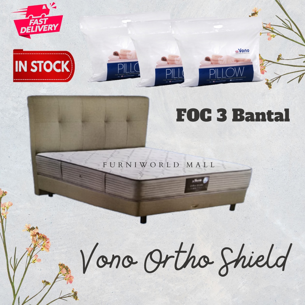 VONO Ortho Shield Mattress🔥FREE DELIVERY🔥 Back Care Collection Spring ...