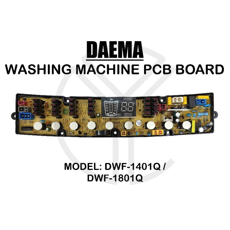 DAEMA DWF-1401Q / DWF-1801Q Washing Machine PCB Board | Shopee Malaysia
