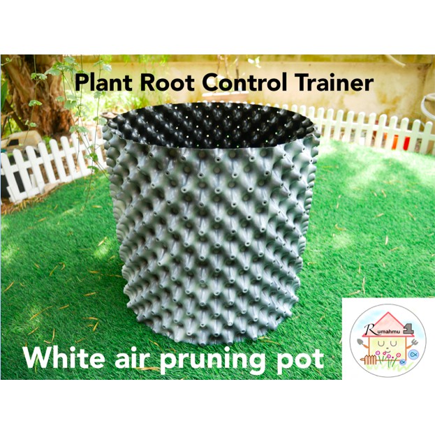 [𝟮 𝘀𝗲𝘁𝘀] White Plant Root Control Trainer/Fast Root Grow Container/Air ...