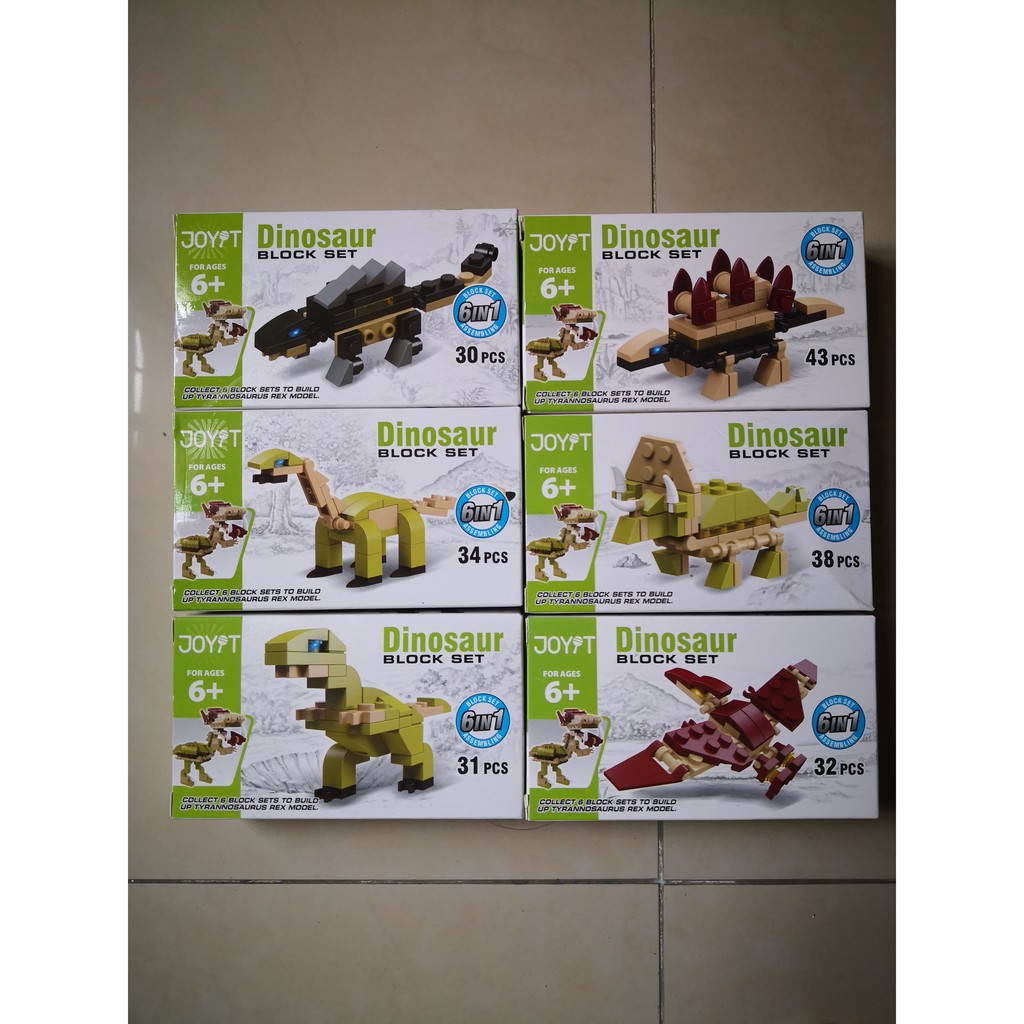 joyit block set Dinosaur lego | Shopee Malaysia