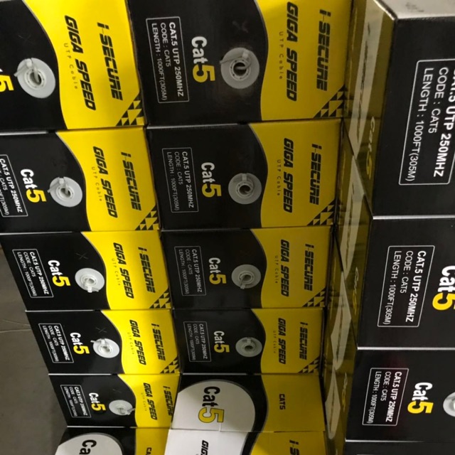 Isecure Network cable cat5 cable cat5e | Shopee Malaysia