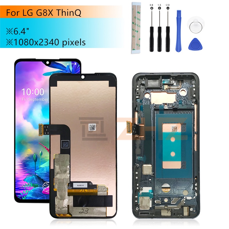 Original For LG G8X ThinQ LCD Display Touch Screen Digitizer Assembly ...