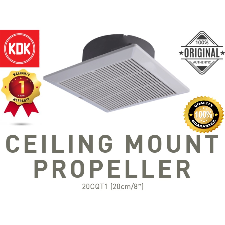 100% ORIGINAL + READY STOCK KDK 20CQT1 8" (20cm) Ceiling Mount ...