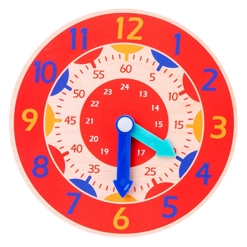 youn Sensory Model Clock Teaching Props Primary School Supplies Teacher ...