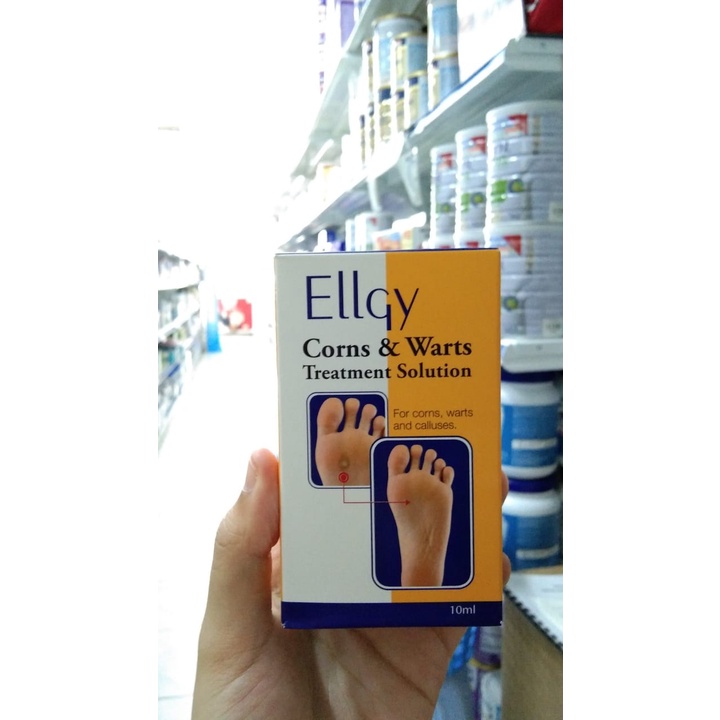 ELLGY CORNS & WARTS TREATMENT SOLUTION 10ML | Shopee Malaysia