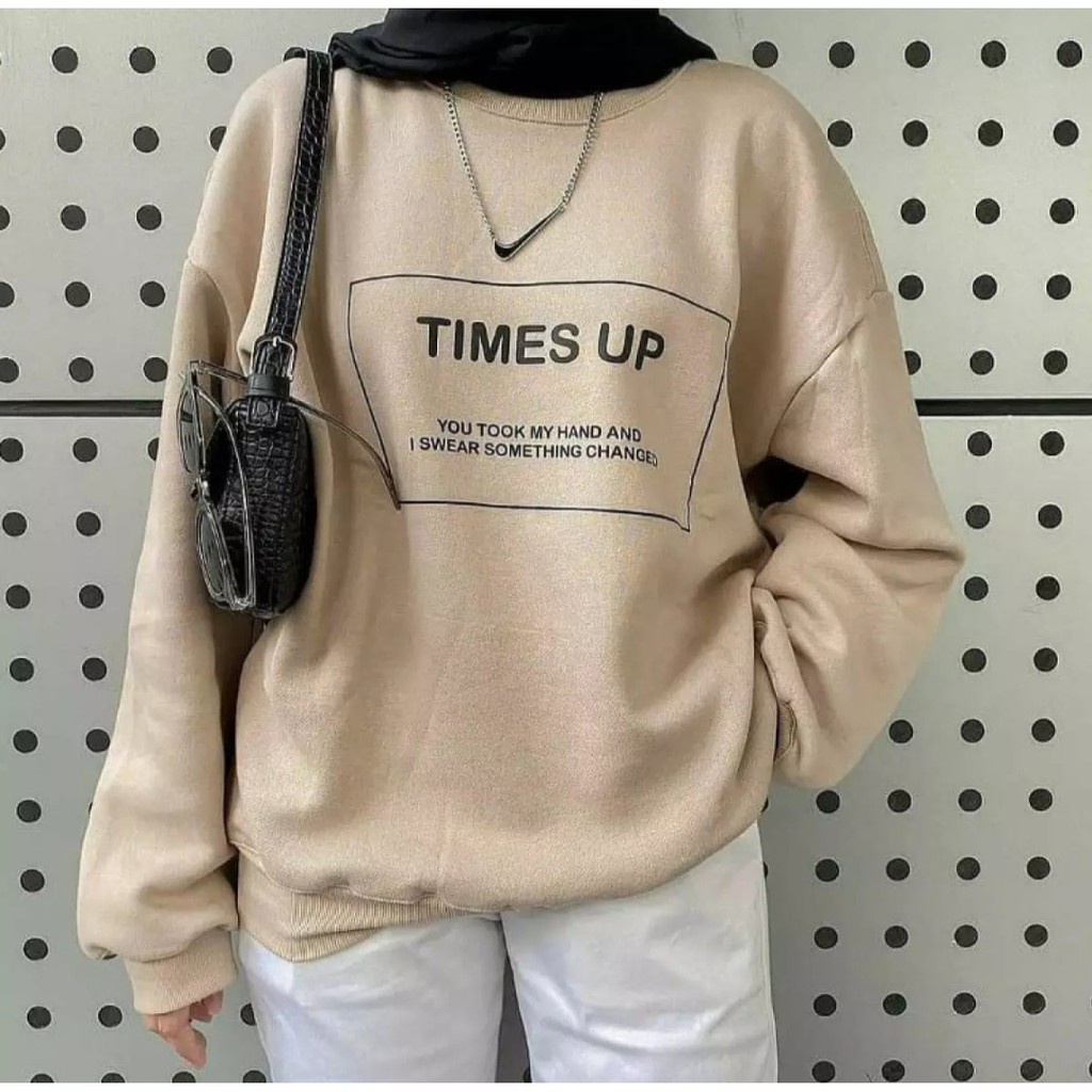 Women's SWEATER - TIMES UP SWEATER - Latest Women's SWEATER | Shopee ...