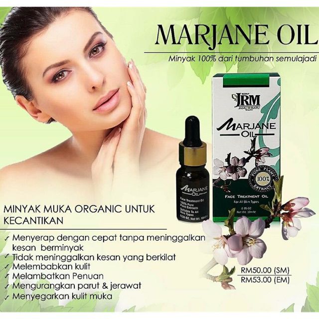 💥 MARJANE OIL 💯 ORIGINAL BY JRM 💥 | Shopee Malaysia