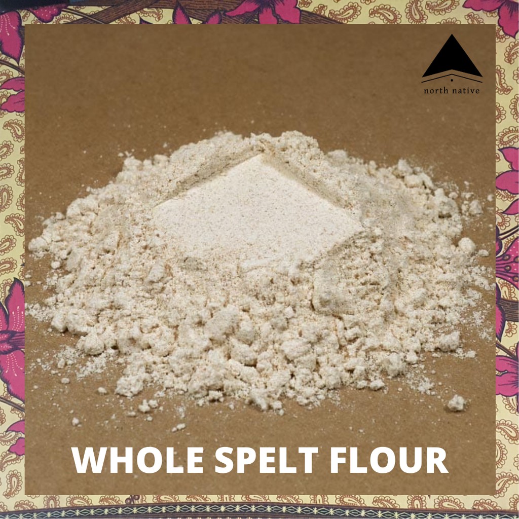 Whole Grain Spelt Flour (14.5% Protein), 500 grams, Organic, Unbleached ...