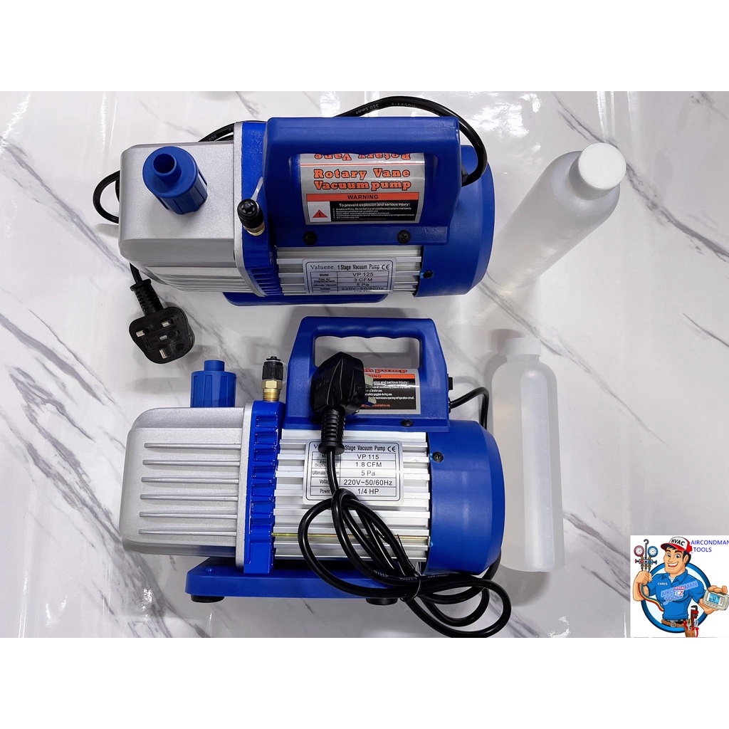 dszh vacuum pump hose aircond copper pipe vacuum air wk-125 3.5cfm portable+meter machine vacuum ...