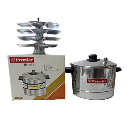 PREMIER ALUMINIUM IDLY MAKER ( 4 plates each 4 idli total 16 idlys ...