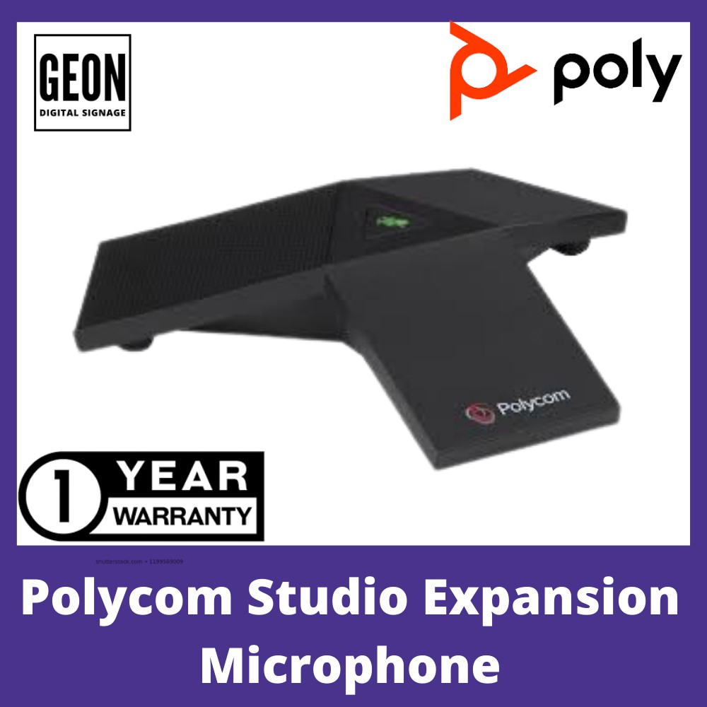 POLYCOM Poly Studio X50/X52/X70/USB Expansion Microphone for Video ...