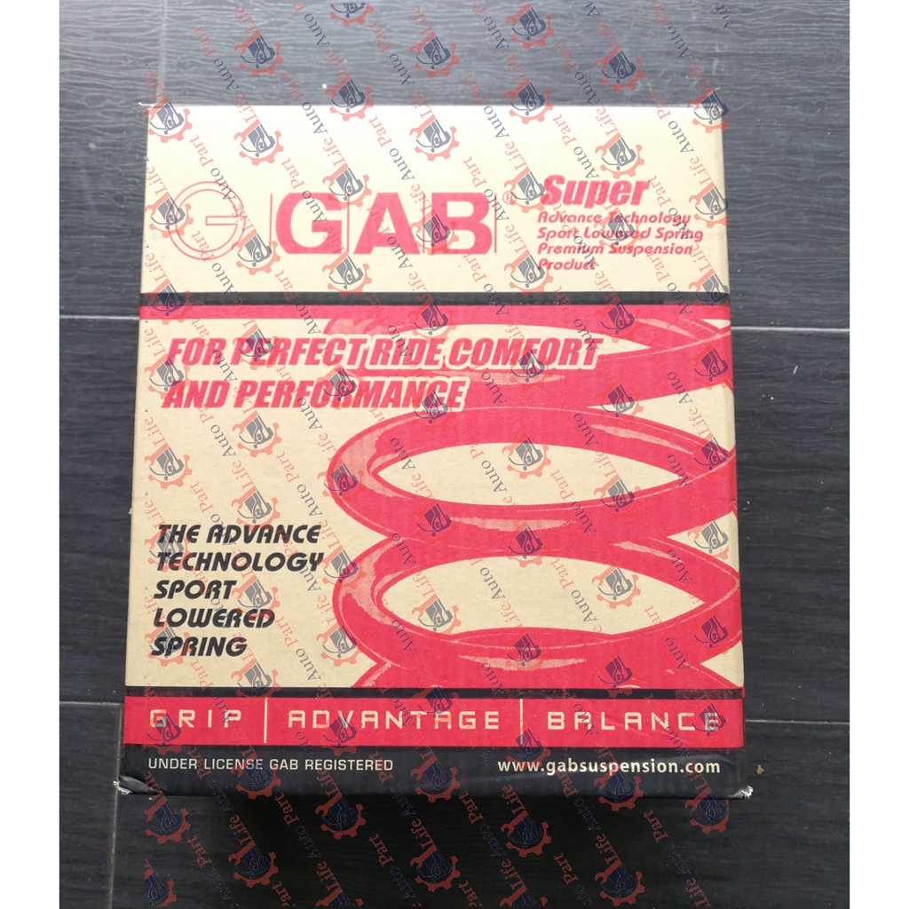 GAB Sport Spring Perodua Axia Bezza Myvi Kancil Alza Sport Spring -GAB ...