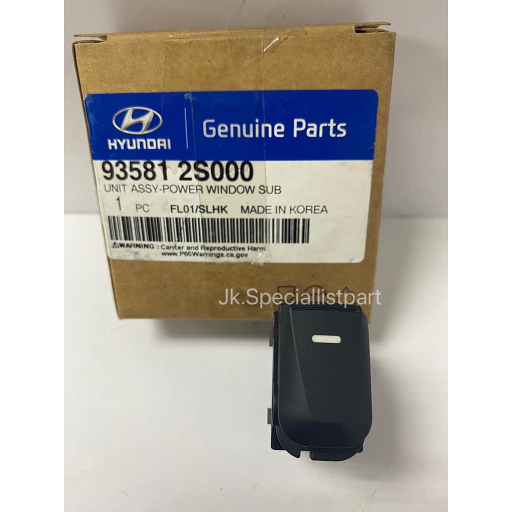 POWER WINDOW SWITCH REAR LEFT & RIGHT GENUINE PART (ORIGINAL) [93581 ...