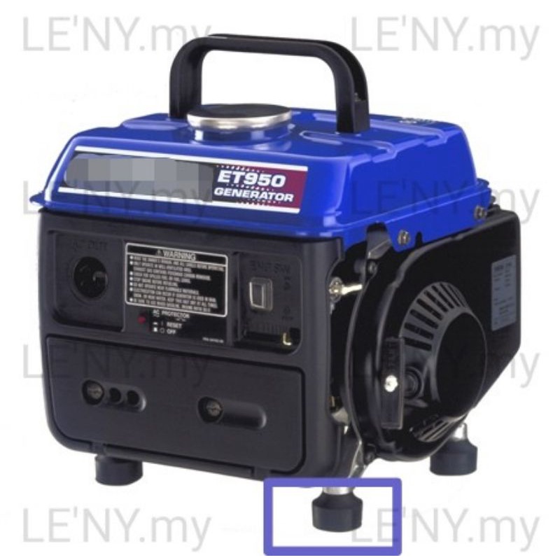 YAMAHA ET950 950 ET650 ET1 GENERATOR RUBBER MOUNTING / MOUNTING KAKI ...