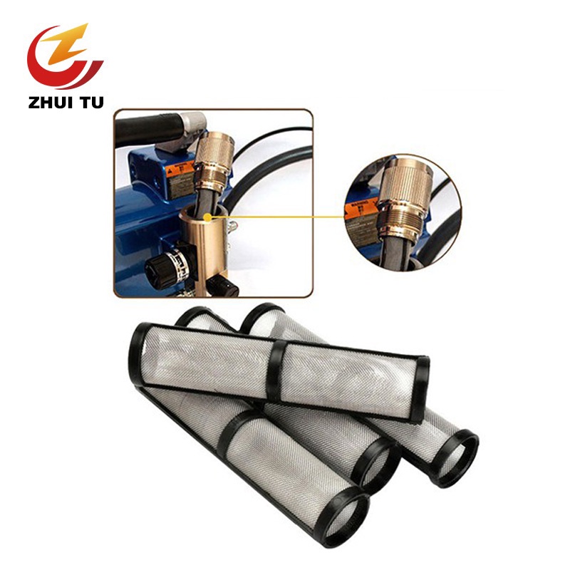 【ZHUITU】Airless Spray Gun Filter 60 Mesh Airless Spray Pump Filter Grid ...
