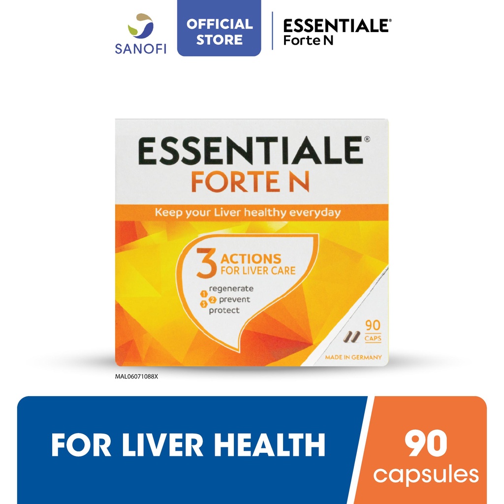 Essentiale Forte Liver Health Capsule (90's) [Exp date: Feb 2026 ...