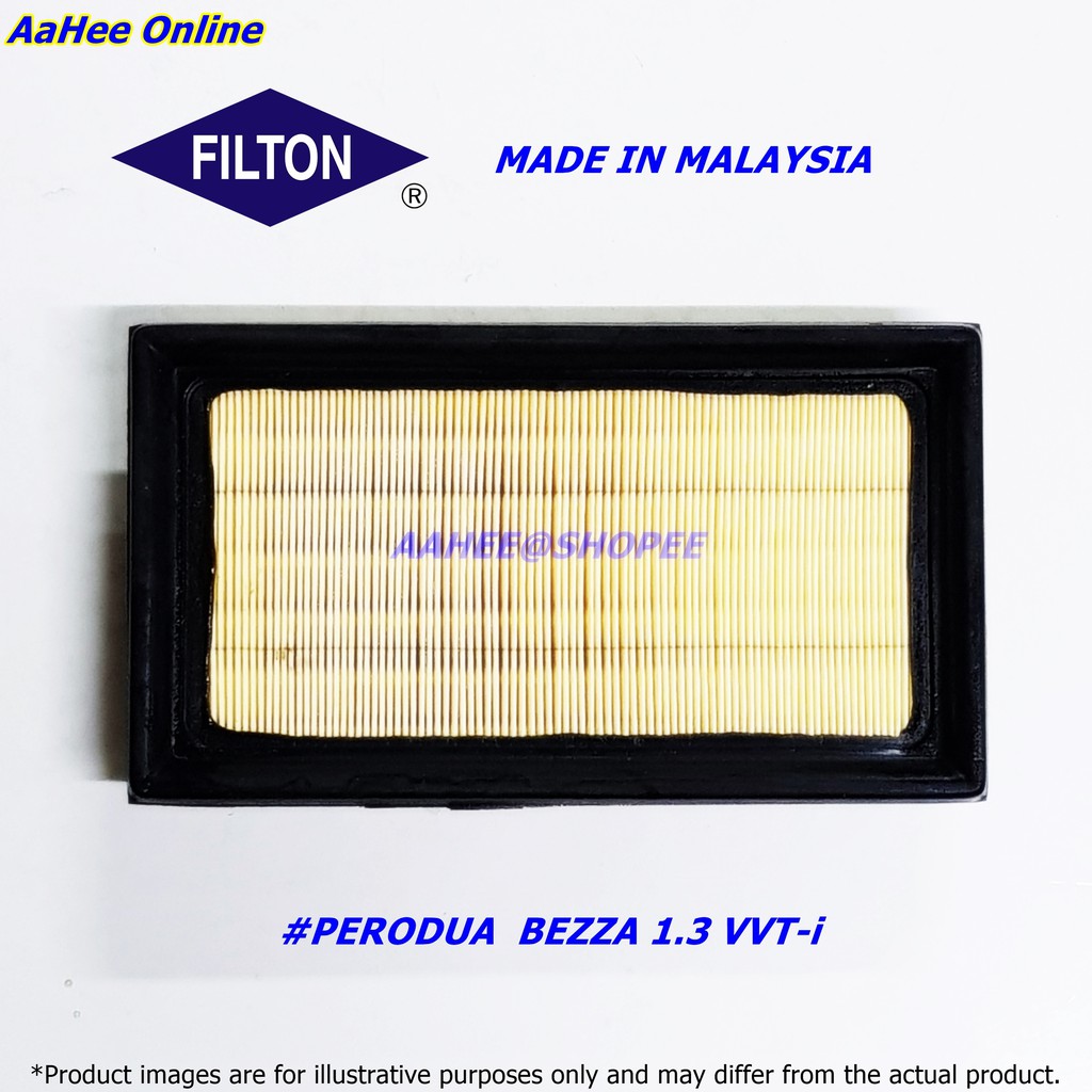 Air Filter for Perodua Bezza 1.3 2016 VVT-i Filton/Dowa FA9862 17801 ...