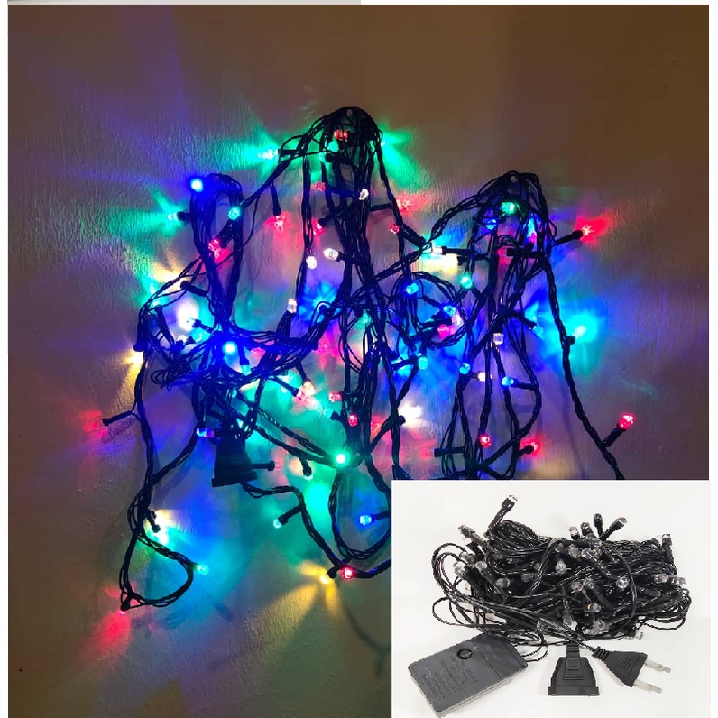 5/10 Meter 28/100Led LAMPU HARI RAYA / DEEPAVALI LED Twinkle Light LED ...