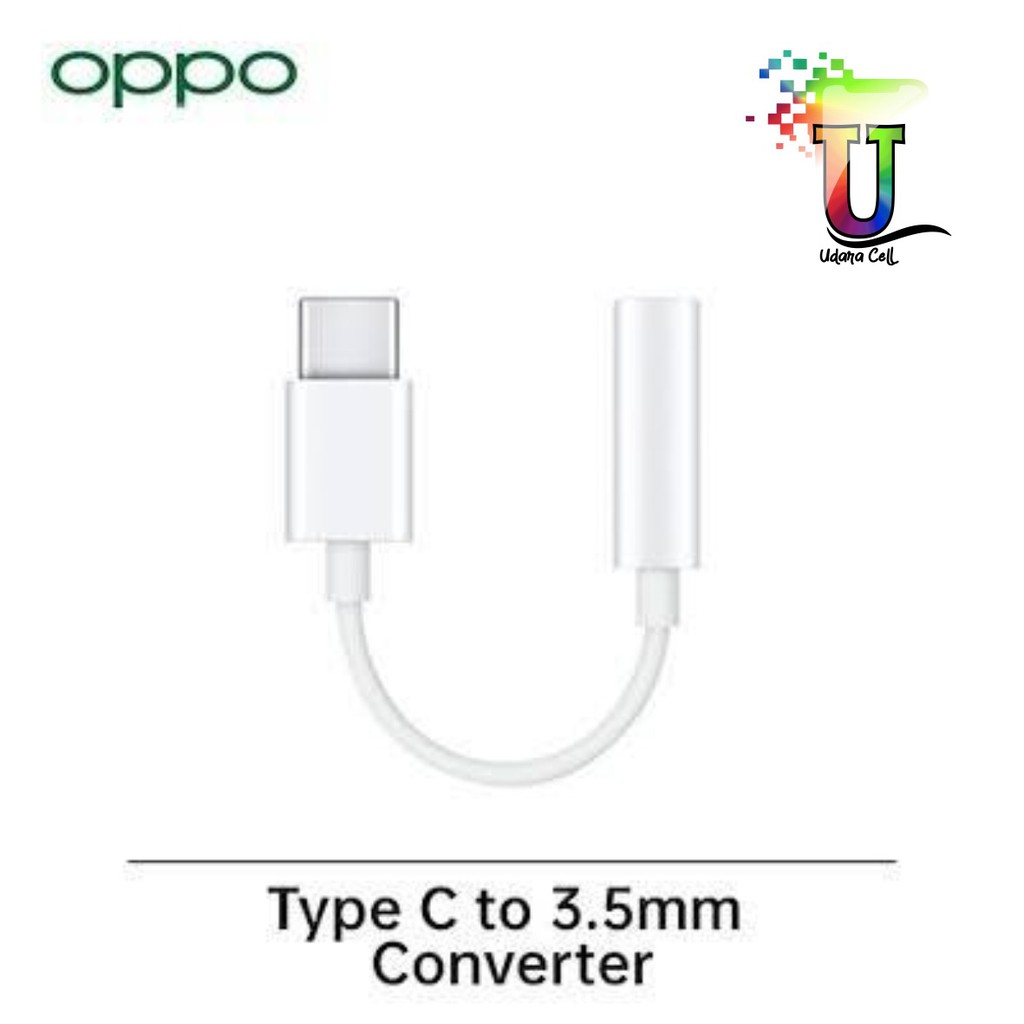 Oppo Type c To 3.5mm adapter converter audio Jack 3.5mm Headset adapter ...