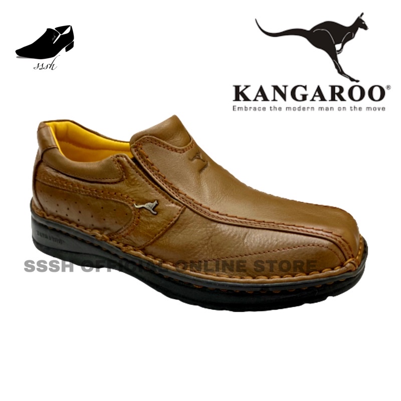 Original KANGAROO ULTRA LIGHTWEIGHT men full leather formal shoe/kasut ...