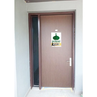 Papan Tanda Surau Kiblat Solat [A4 Sized Laminated poster] Signage ...