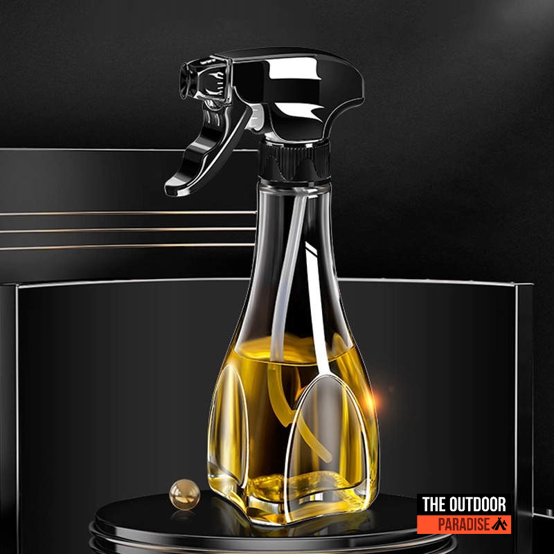 PREMIUM GLASS KITCHEN OIL MIST SPRAYER/DISPENSER PENYEMBUR MINYAK 喷油玻璃罐 ...
