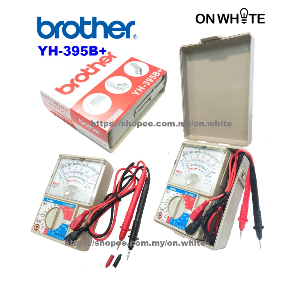 100% ORIGINAL Brothers Analog Multimeter WITH Band Tool Box YH-395B ...