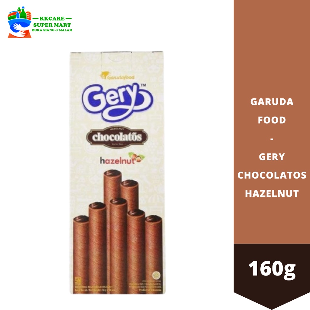 Garuda Food - Gery chocolatos Hazelnut (16g x 10pcs) | Shopee Malaysia