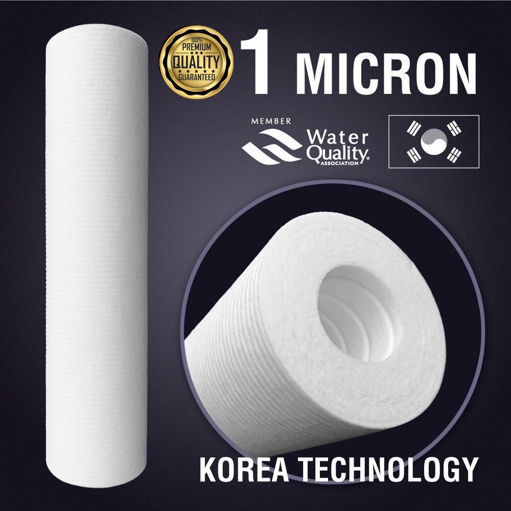 10” 1 Micron Pp Sediment Water Filter PP SEDIMENT FILTER REPLACEMENT CARTRIDGE | Shopee Malaysia