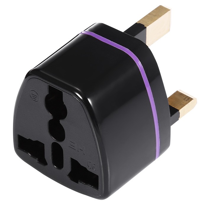 Universal UK 3 Pin Adapter / Travel Plug Socket Adapter Converter ...