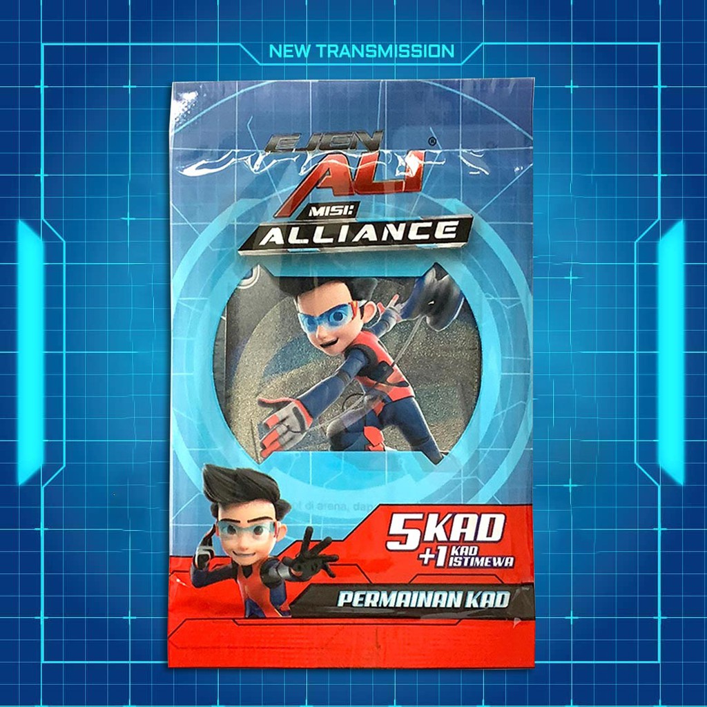 (RANDOM) Game Card Ejen Ali Misi : Alliance [Permainan Kad] | Shopee ...