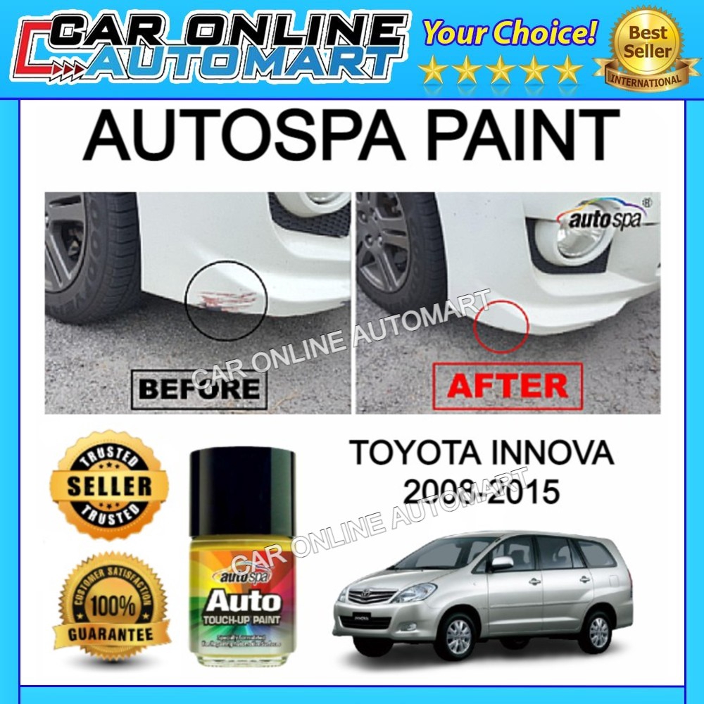 AUTOSPA TOYOTA INNOVA Original Touch Up Paint 18ML - 1 bottle (PAINT ...