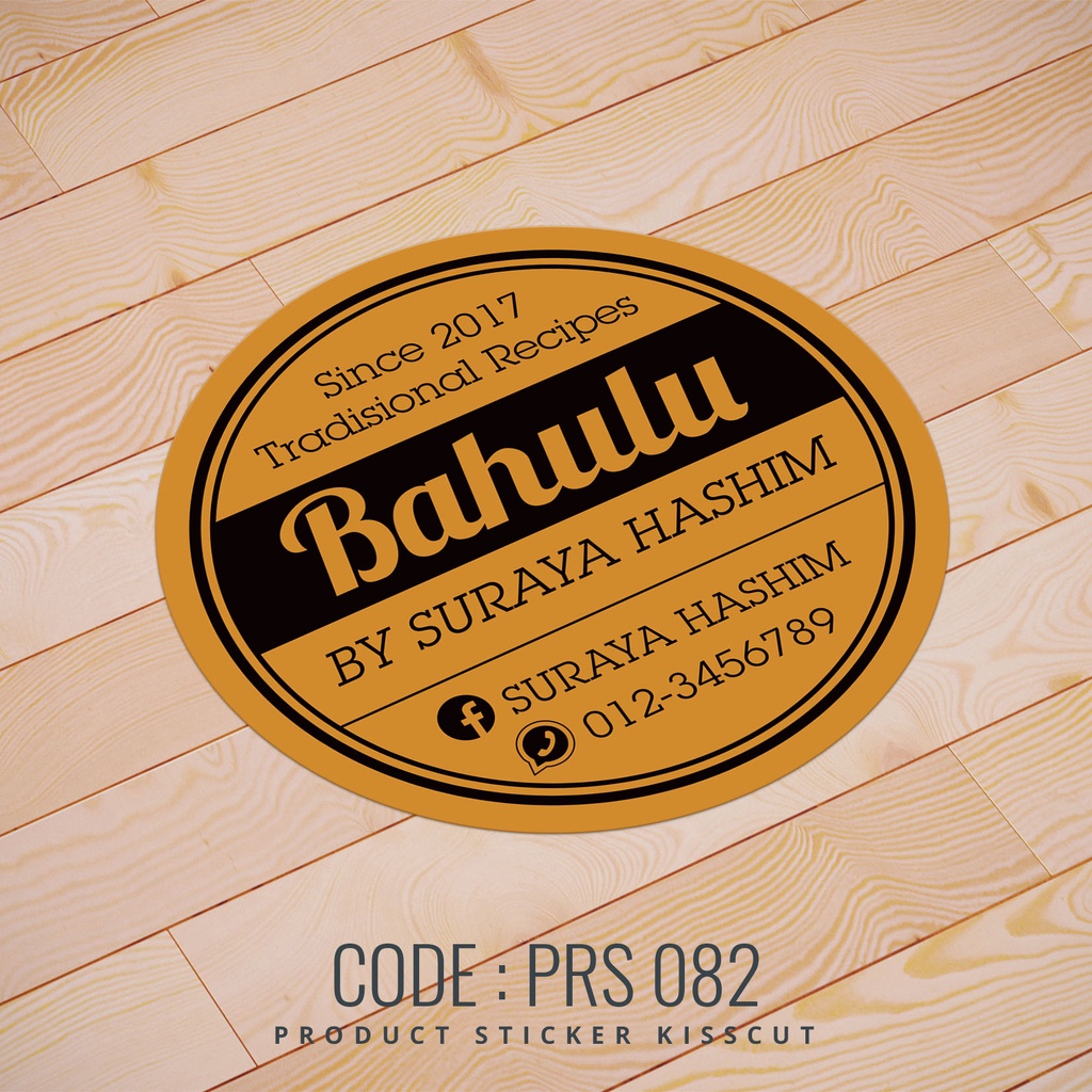 Sticker kuih raya khas untuk bisnes dari rumah | Shopee Malaysia