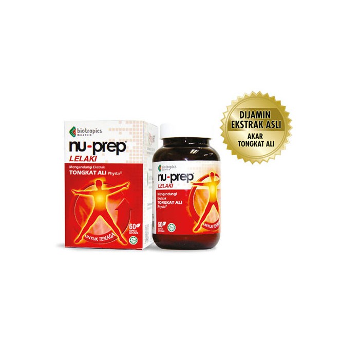 [New Packaging] Nu Prep (Tongkat Ali) 60s (exp: 2020) | Shopee Malaysia