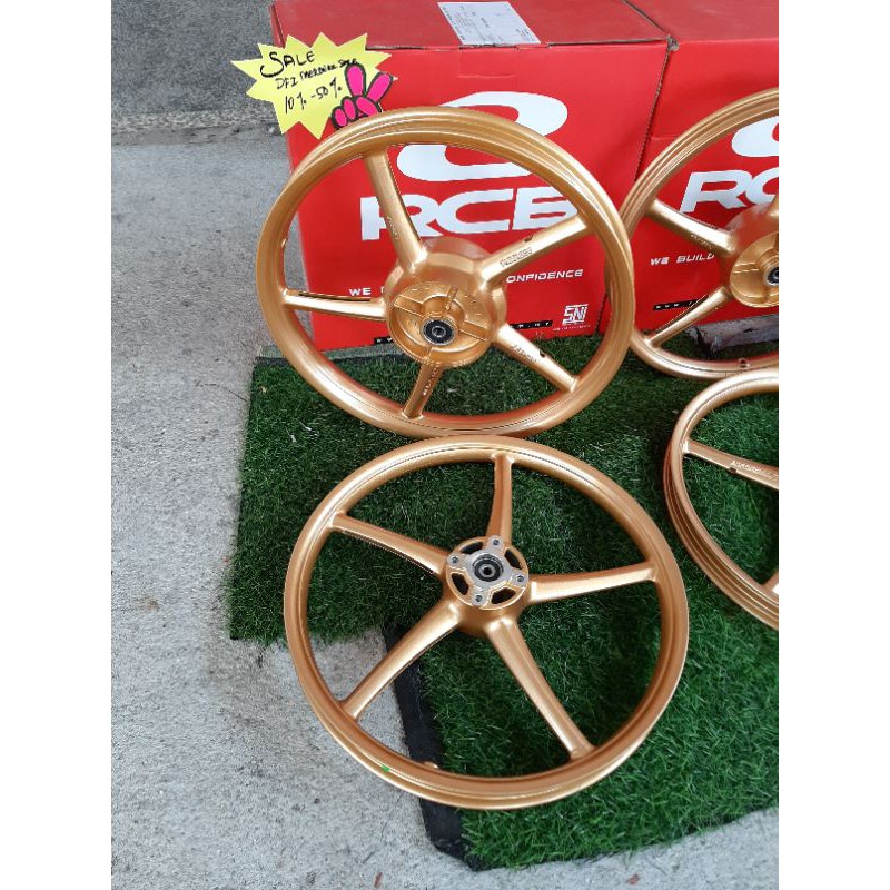 RCB SPORT RIM SP522 RS150(GOLD& MATT BLACK) 1.6X1.6 | Shopee Malaysia