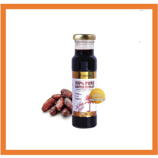 Biogreen 100% Pure Date Syrup (HALAL) 230gm Exp 3/2025 | Shopee Malaysia